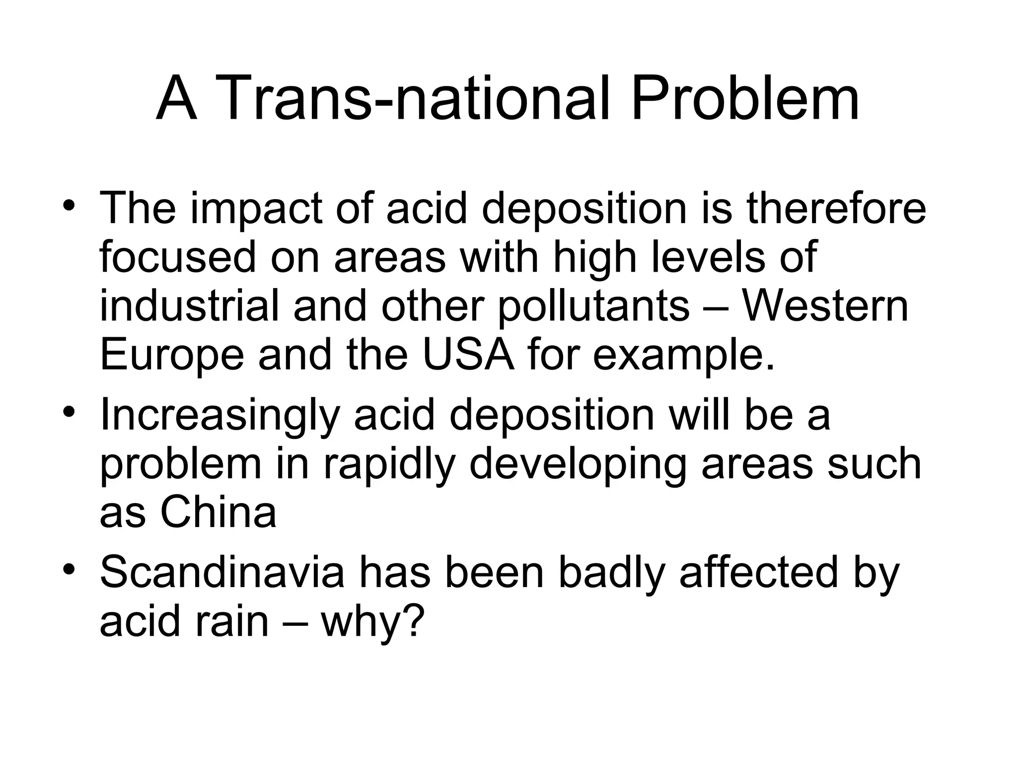 7.5 - Acid Deposition | PPT