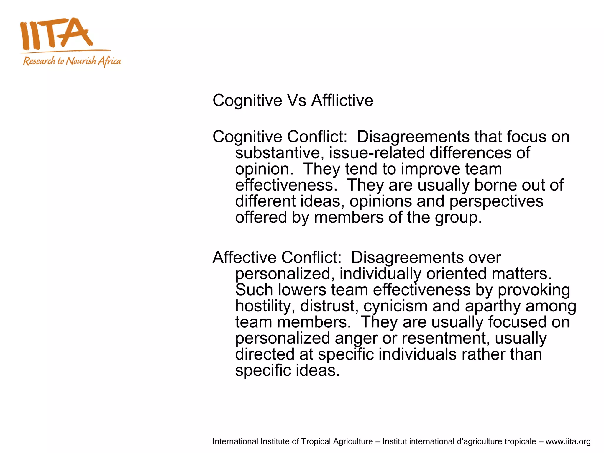 Conflict management in the workplace | PDF