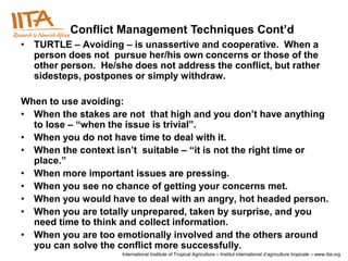 Conflict management in the workplace | PDF