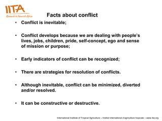 Conflict management in the workplace | PDF