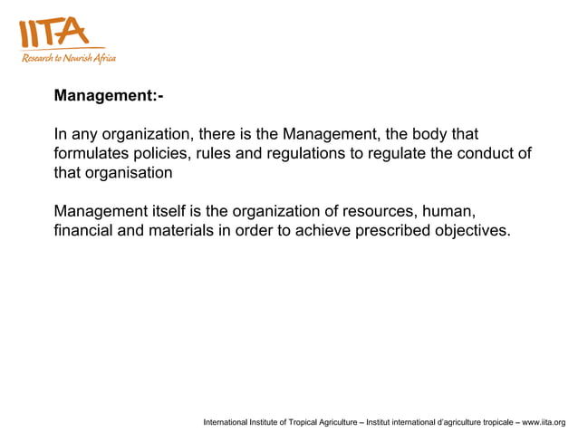 Communication for administrative purposes | PPT