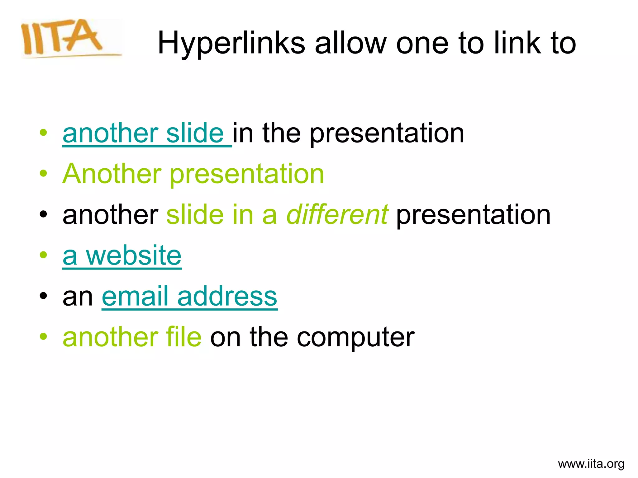 Making a PowerPoint Presentation | PDF