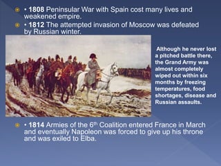 7.5 napoleon’s empire to congress of vienna | PPT