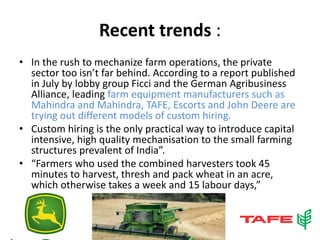 Custom Hiring Centre | PPTX