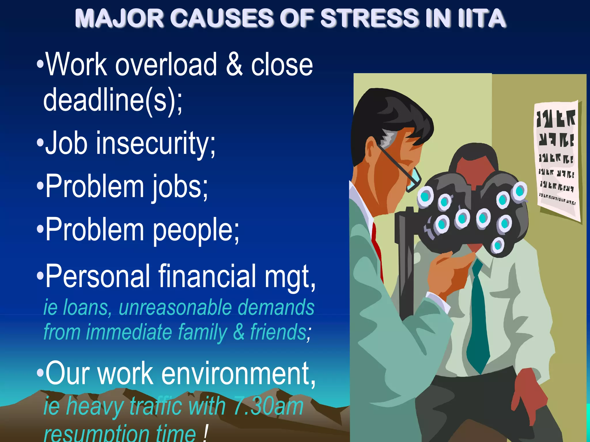 Stress Management In The Workplace | PDF