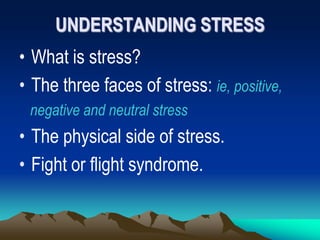 Stress Management In The Workplace | PDF