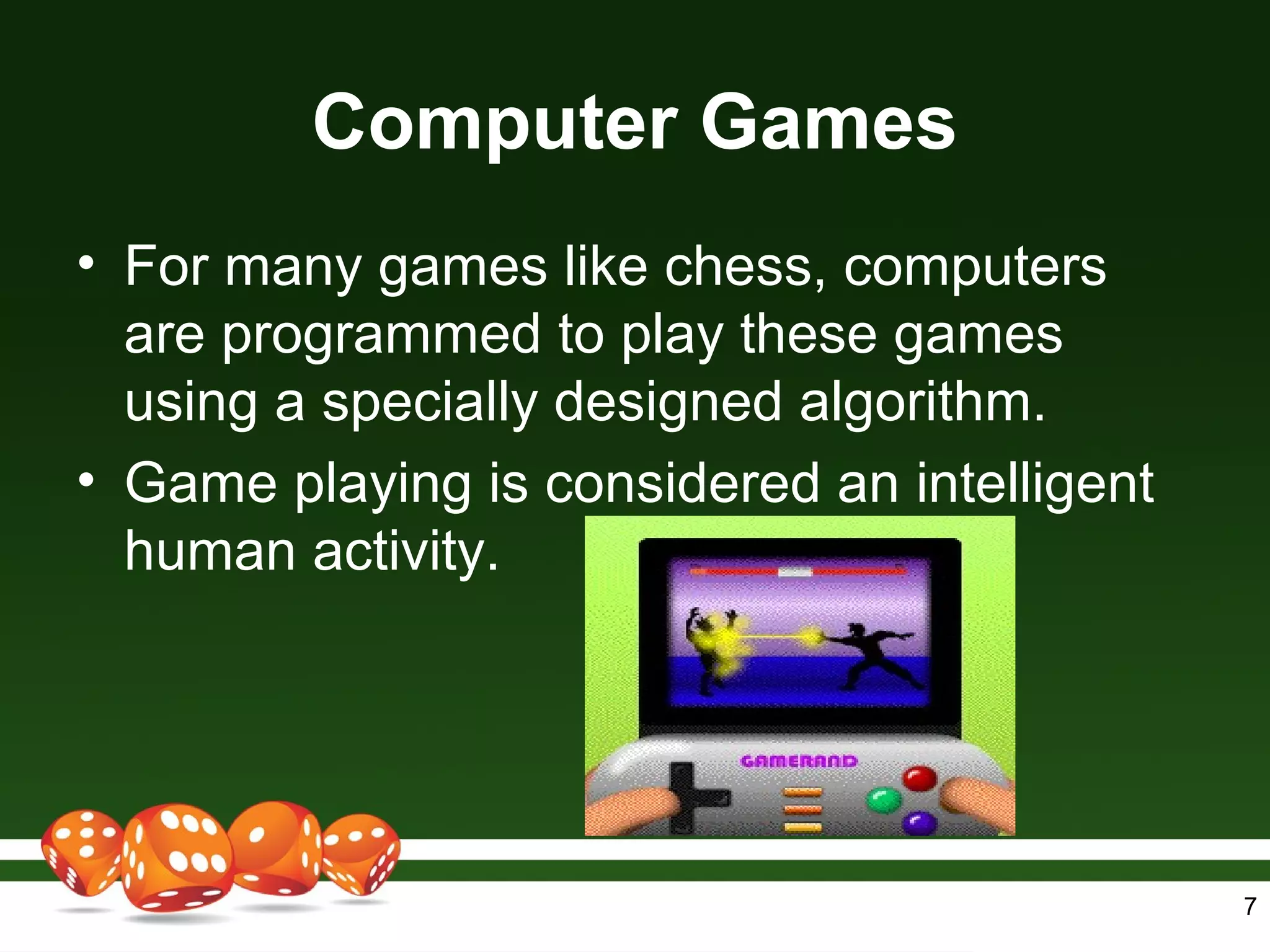 Game Playing | PPT