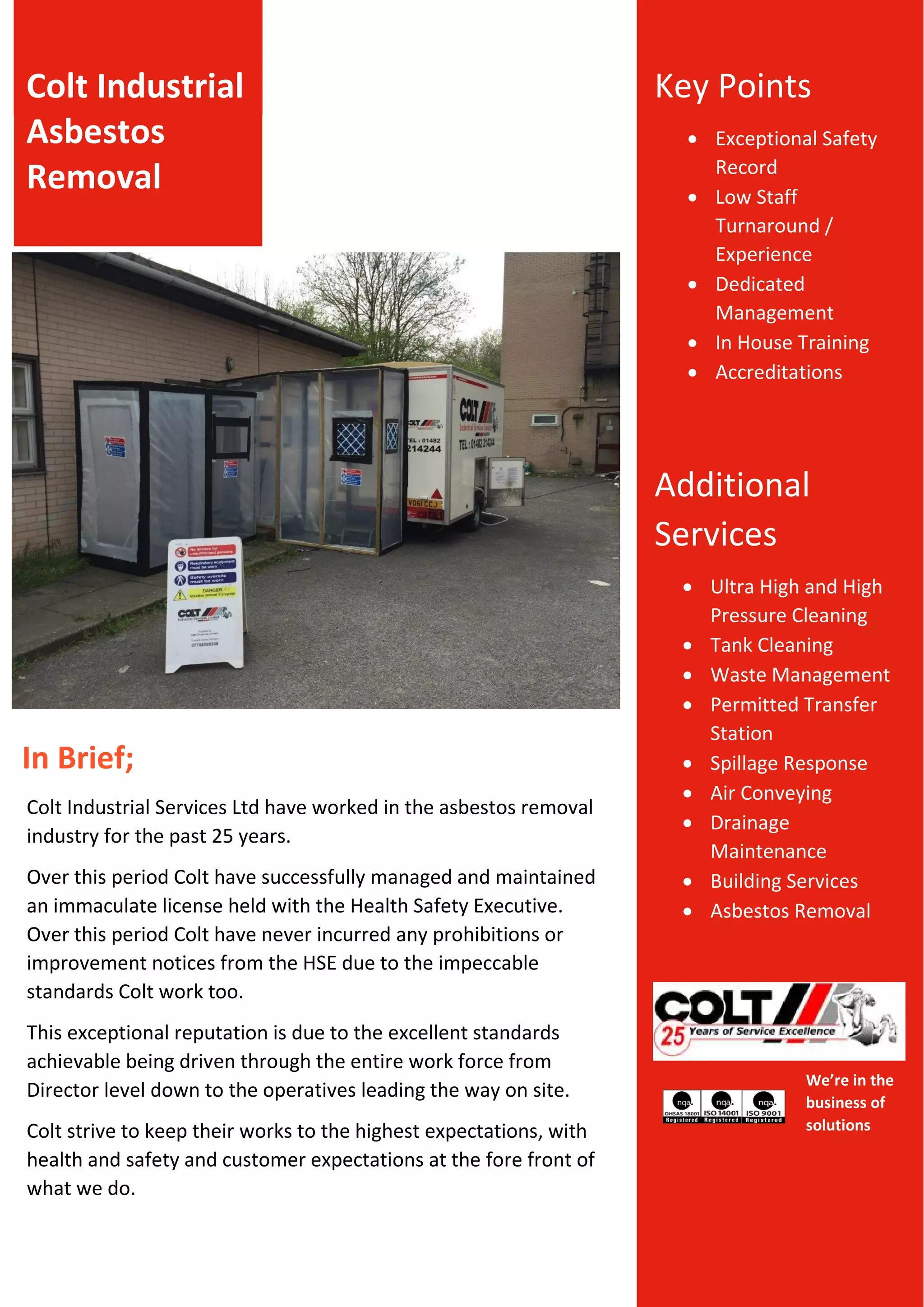 Asbestos Removal Hand Out | PDF