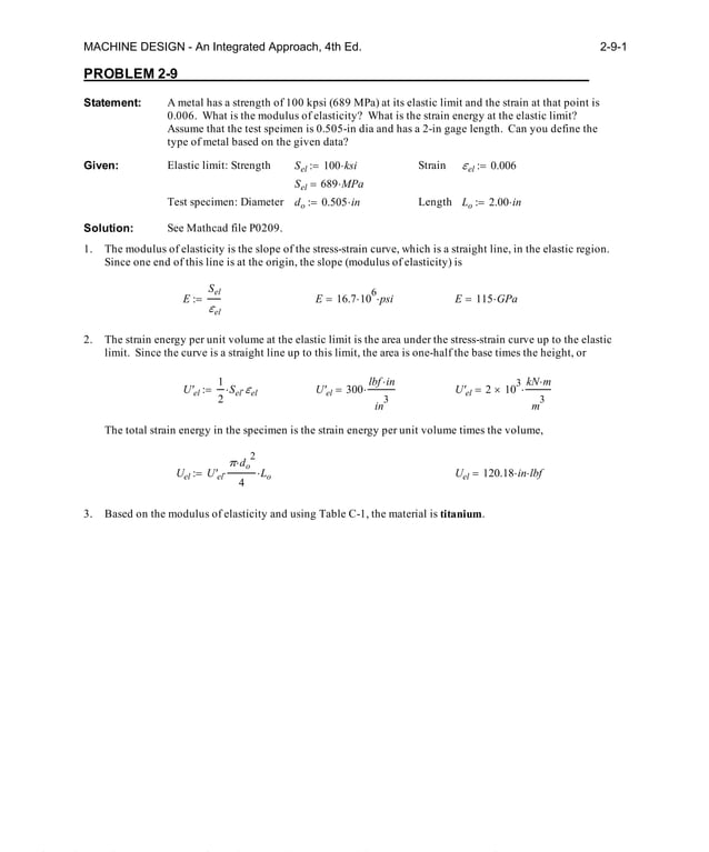 machine-design-problems | PDF