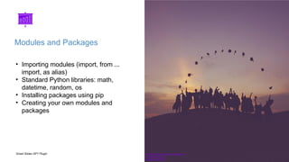 python tutorial slide from basic programming | PPTX