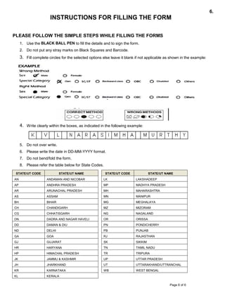 CA - CPT course registration form | PDF