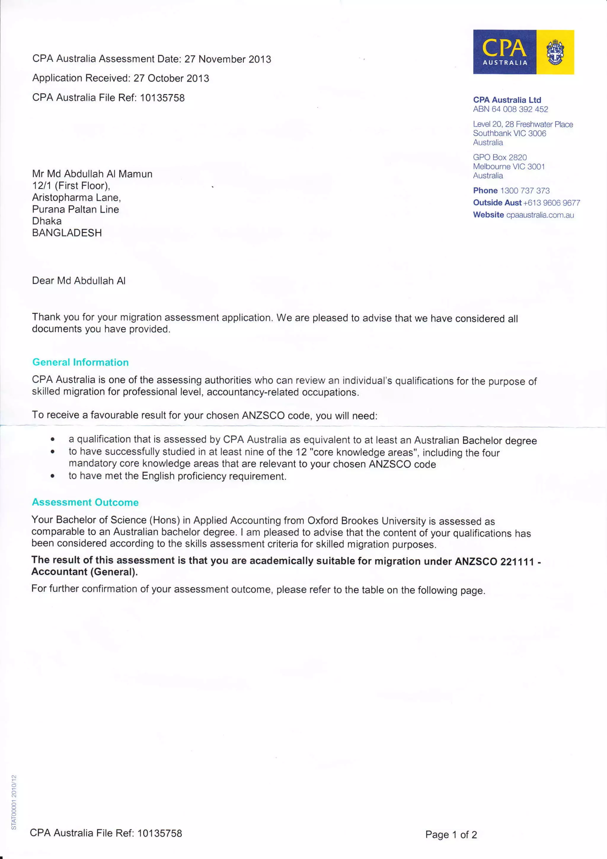 Skills_Assessment_CPA | PDF