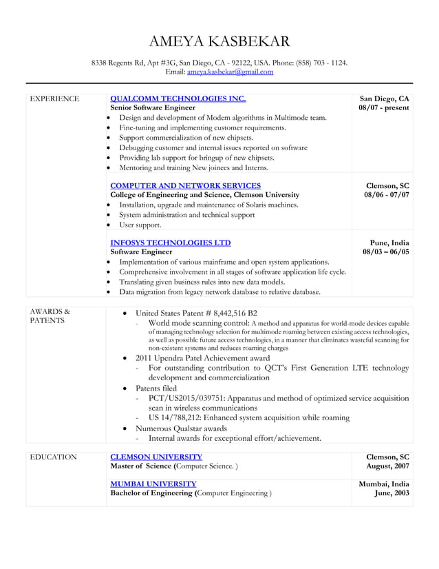 Ameya_Kasbekar_Resume | PDF