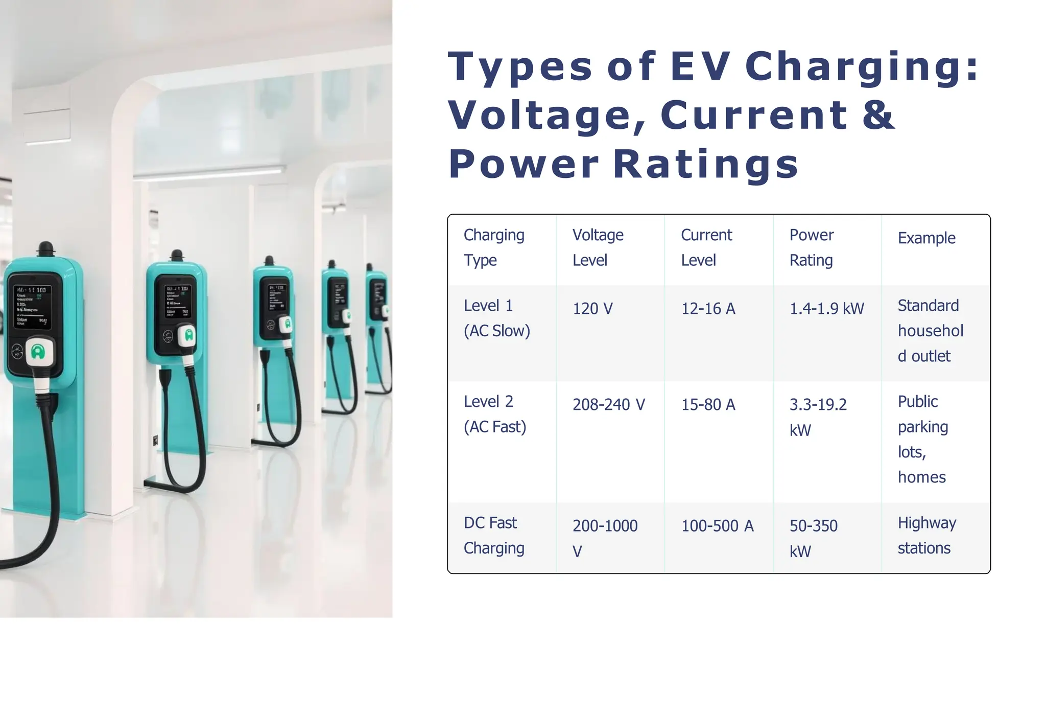 Types of charging station for electric vehicle | PDF