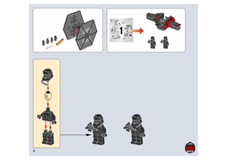 Manual Instruction for LEPIN 05005 First Order Special Forces TIE ...