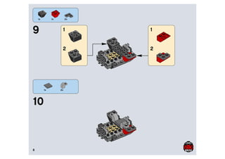 Manual Instruction for LEPIN 05005 First Order Special Forces TIE ...