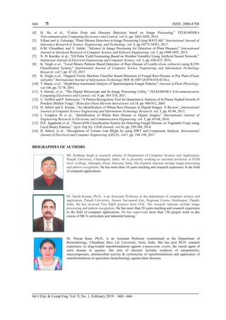 Automatic detection of rust disease of Lentil by machine learning ...