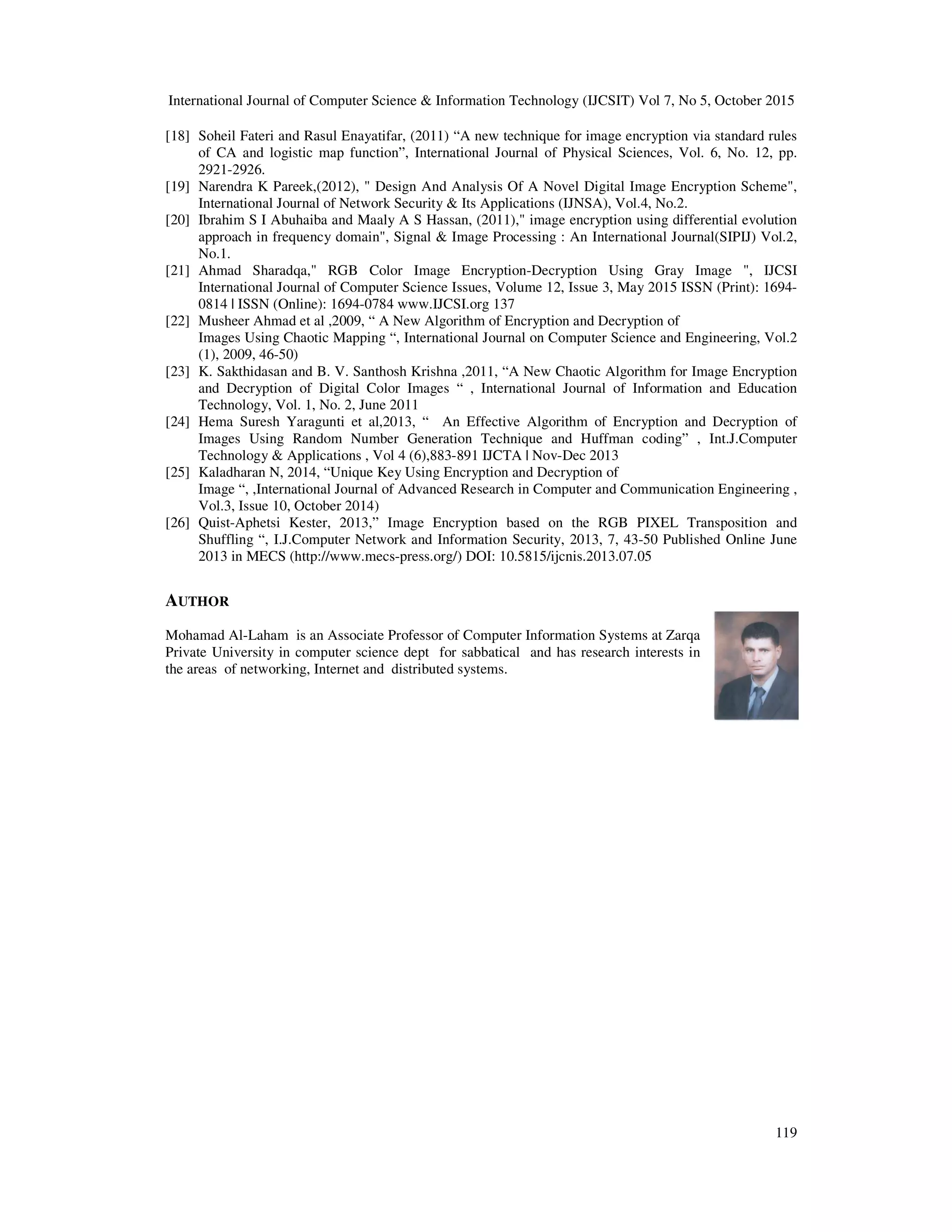 Encryption-Decryption RGB Color Image Using Matrix Multiplication | PDF