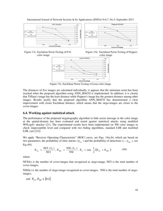 IMPROVED STEGANOGRAPHIC SECURITY BY APPLYING AN IRREGULAR IMAGE SEGMENTATION AND HYBRID ADAPTIVE ...