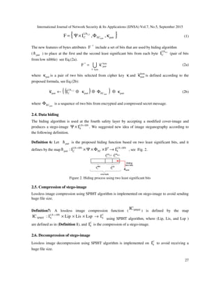 IMPROVED STEGANOGRAPHIC SECURITY BY APPLYING AN IRREGULAR IMAGE SEGMENTATION AND HYBRID ADAPTIVE ...