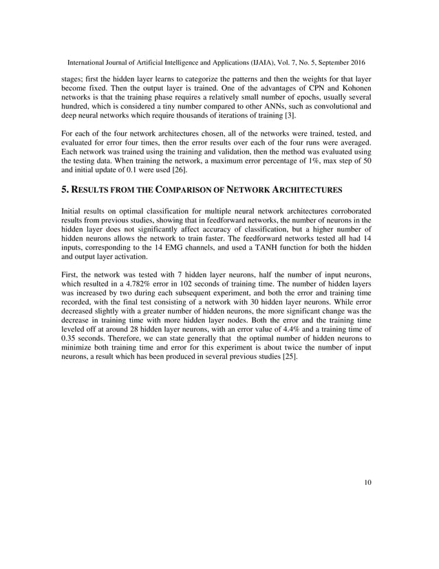 OPTIMIZATION OF NEURAL NETWORK ARCHITECTURE FOR BIOMECHANIC CLASSIFICATION TASKS WITH ...