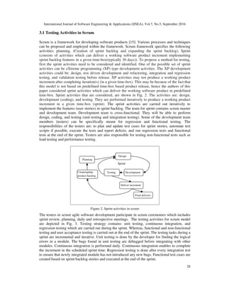 A NOVEL METHOD FOR REDUCING TESTING TIME IN SCRUM AGILE PROCESS | PDF