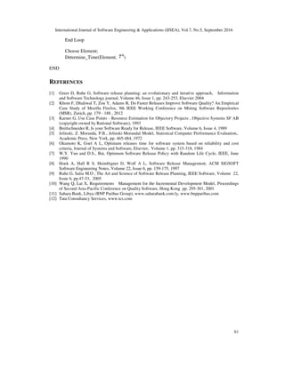 A DECISION SUPPORT SYSTEM TO CHOOSE OPTIMAL RELEASE CYCLE LENGTH IN INCREMENTAL SOFTWARE ...