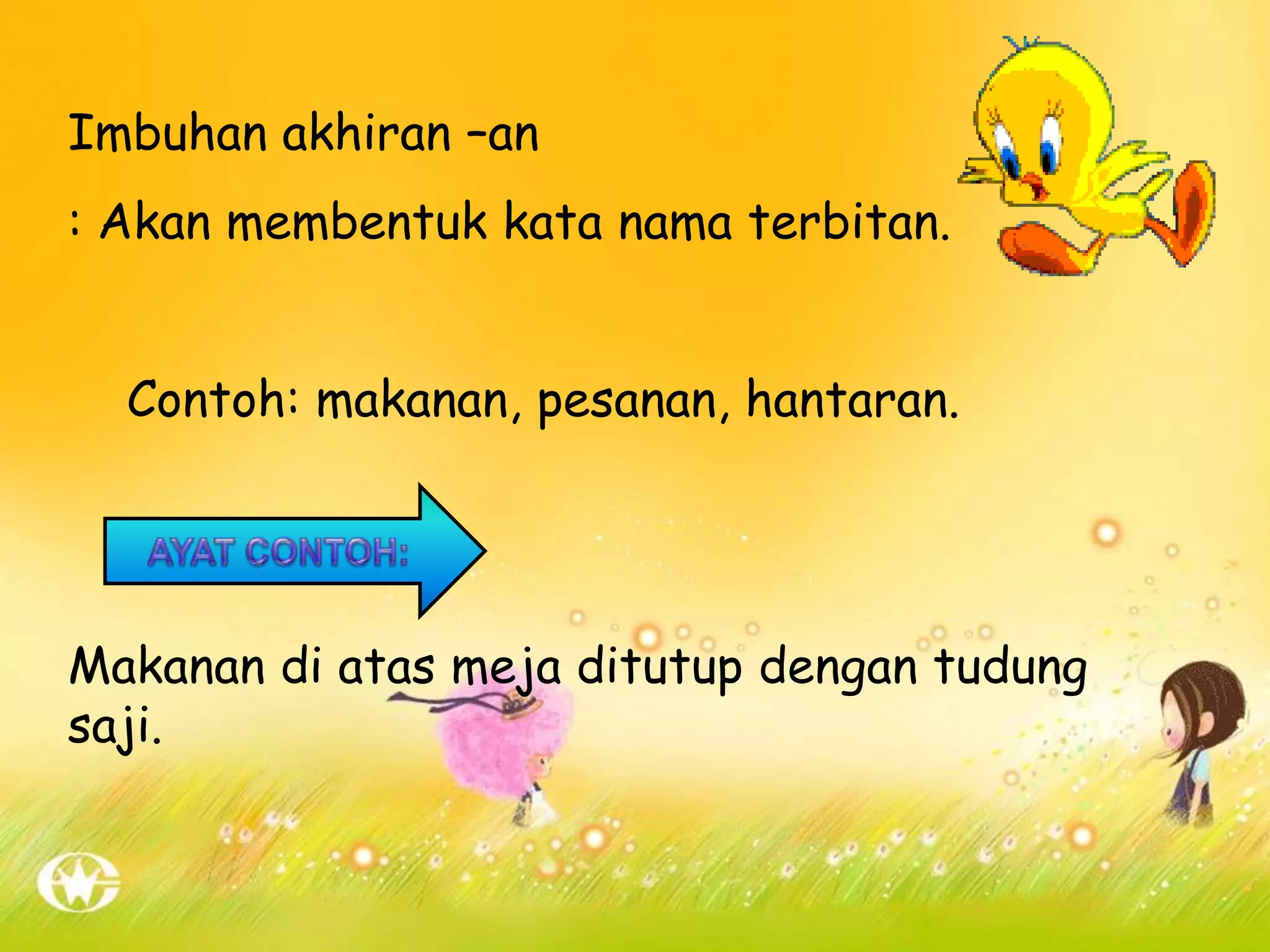 imbuhan akhiran | PPT
