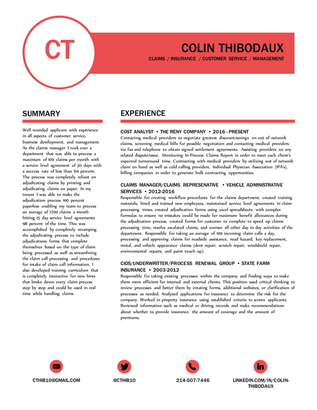 CT Resume | PDF