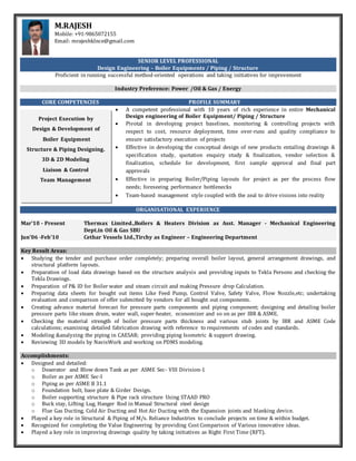 Rajesh | DOCX | Civil Engineering Industry | Industries