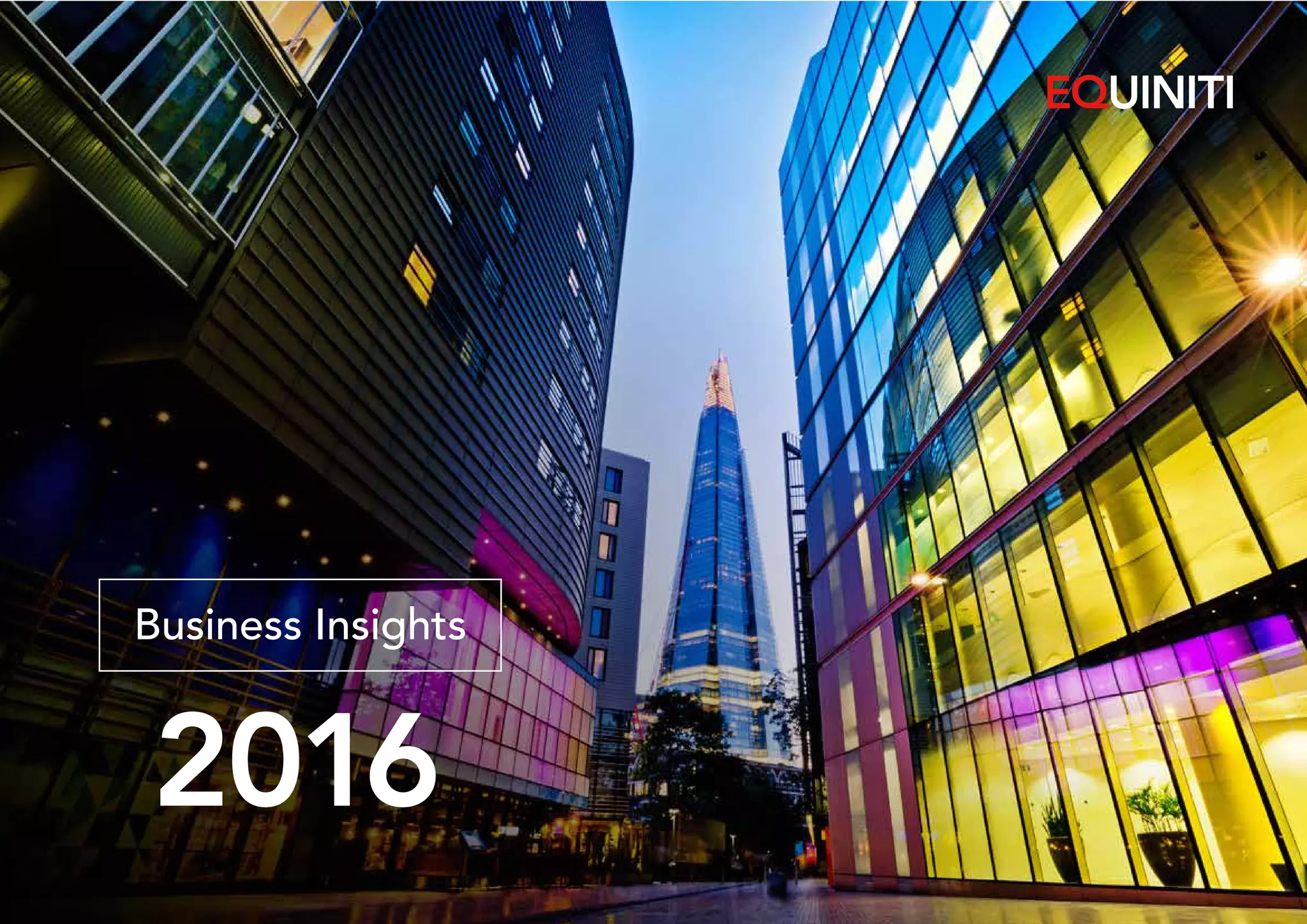 Equiniti Business Insights 2016 | PPT