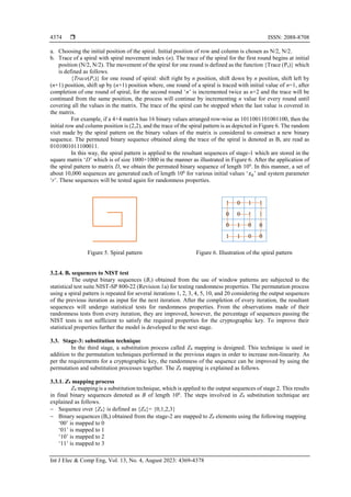 Randomness properties of sequence generated using logistic map with novel permutation and ...