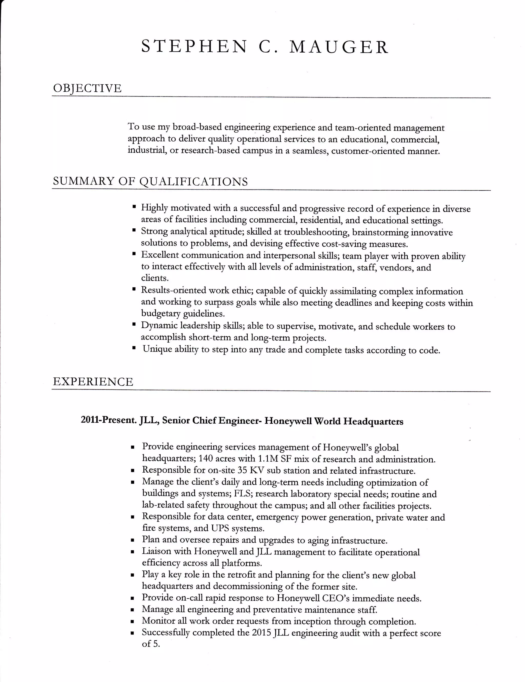 MaugerStephenResume | PDF