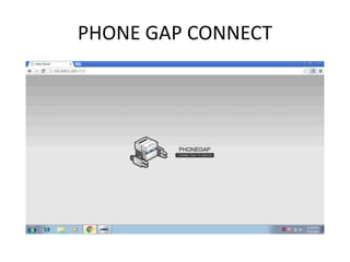 PHONE GAP | PPT