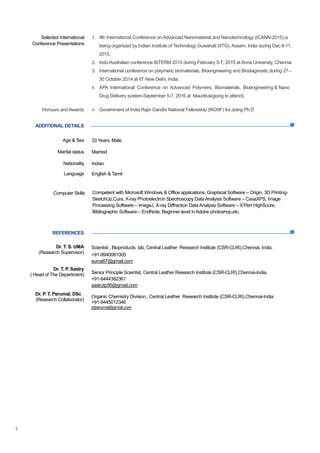 RESUME SIVAKUMAR S | PDF