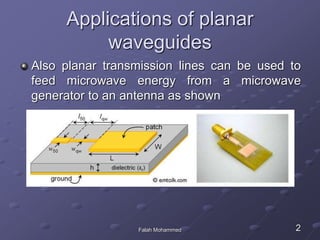planar wave guide | PPTX