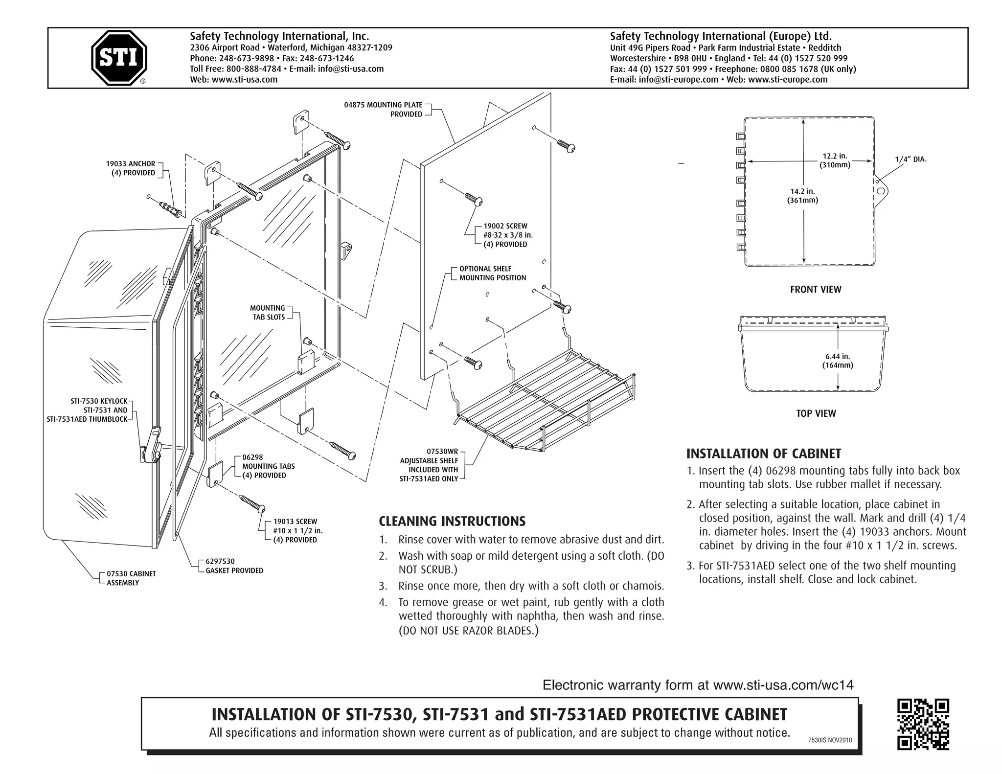 STI 7530 Instruction Manual | PDF