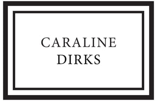 Caraline Dirks. Portfolio-2 | PDF