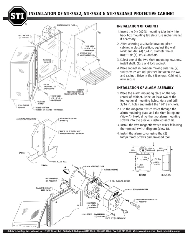 STI 7532 Instruction Manual | PDF