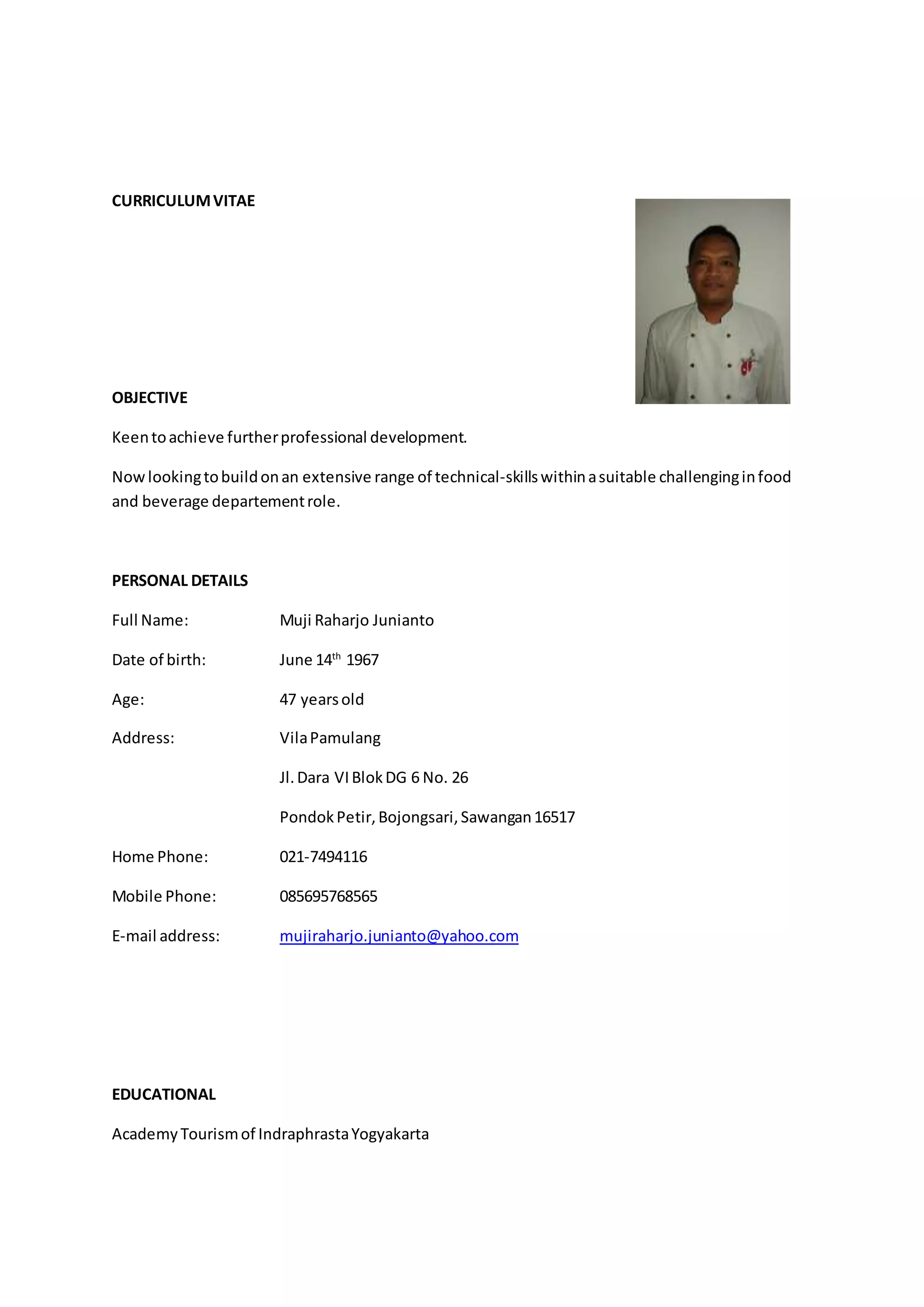 CURRICULUM VITAE | PDF