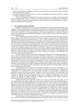 Survey on detecting and preventing web application broken access ...