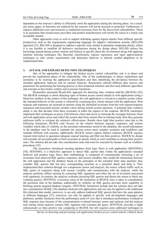 Survey on detecting and preventing web application broken access control attacks | PDF