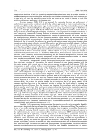 Survey on detecting and preventing web application broken access control attacks | PDF