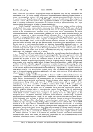 Survey on detecting and preventing web application broken access control attacks | PDF