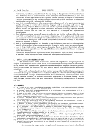 Survey on detecting and preventing web application broken access control attacks | PDF