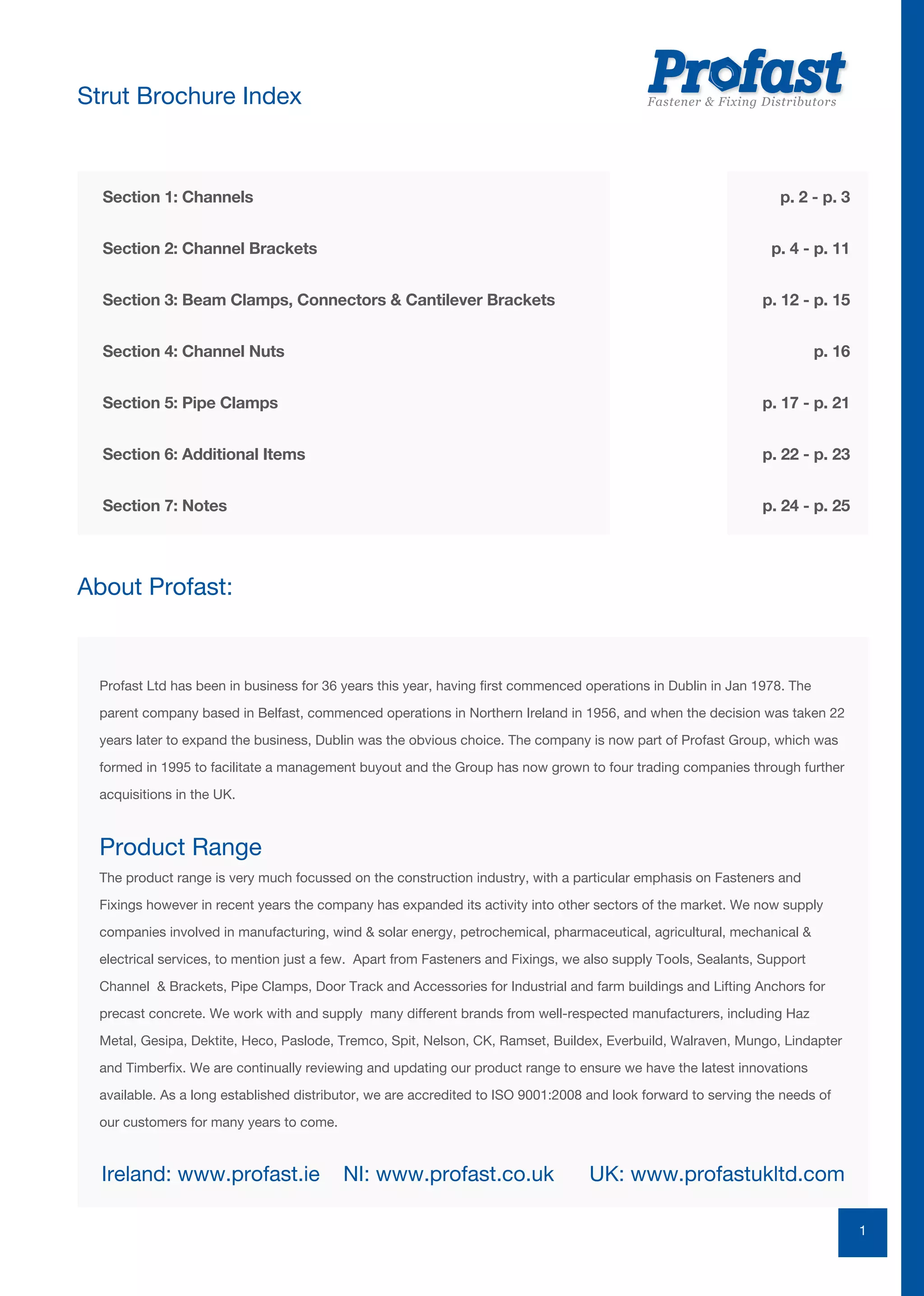 Prostrut Catalogue 2015 | PDF