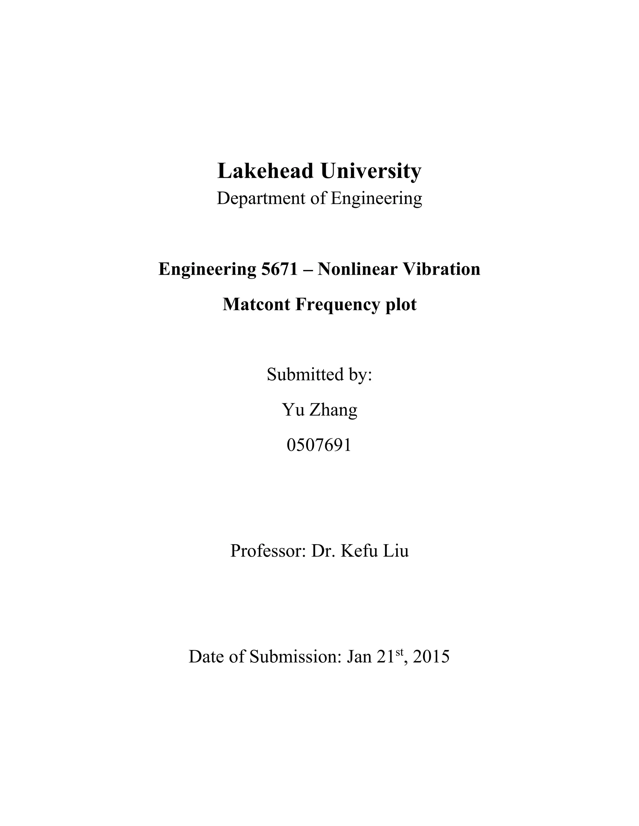 ENGI5671Matcont | PDF