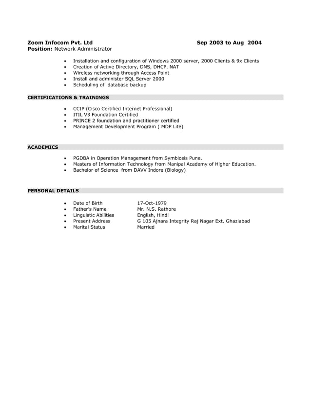 Pushpendra_S_Rathore_Resume_1 | PDF