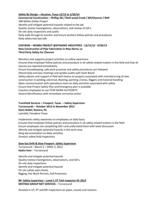 T Reyes Resume 8 4 15 | PDF