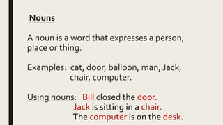 Parts of Speech | PPTX